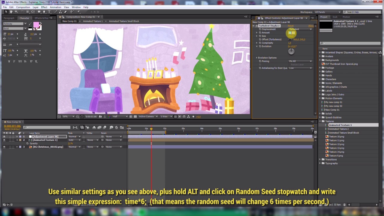 Explainer Video Toolkit 3 - 16 Textures Tutorial