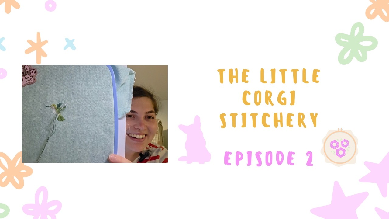 Flosstube Episode #2 - New Spring Starts & Sewing! #crossstitch #flosstube #flosstubecrossstitch