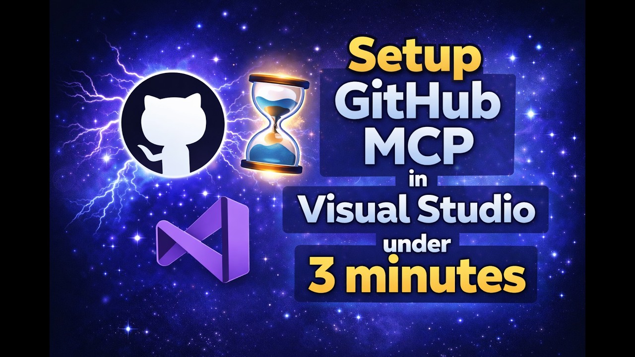 How to Configure GitHub MCP in Visual Studio (Step-by-Step)
