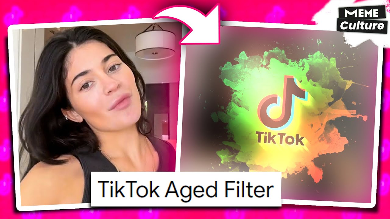 TikTok Aged. TikTok old filter