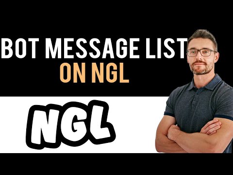 ✅ List of Bot Messages in NGL App - Full Guide