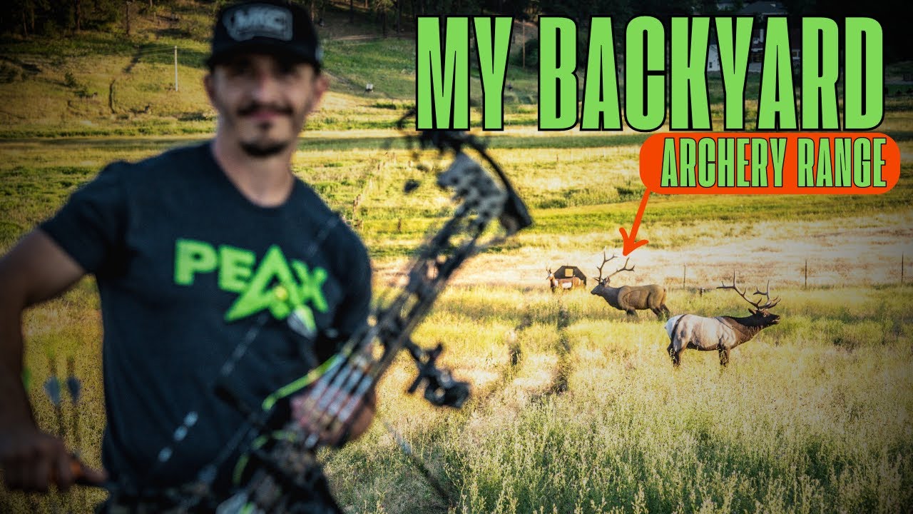 The NEW Backyard Archery Range  (quivAR)