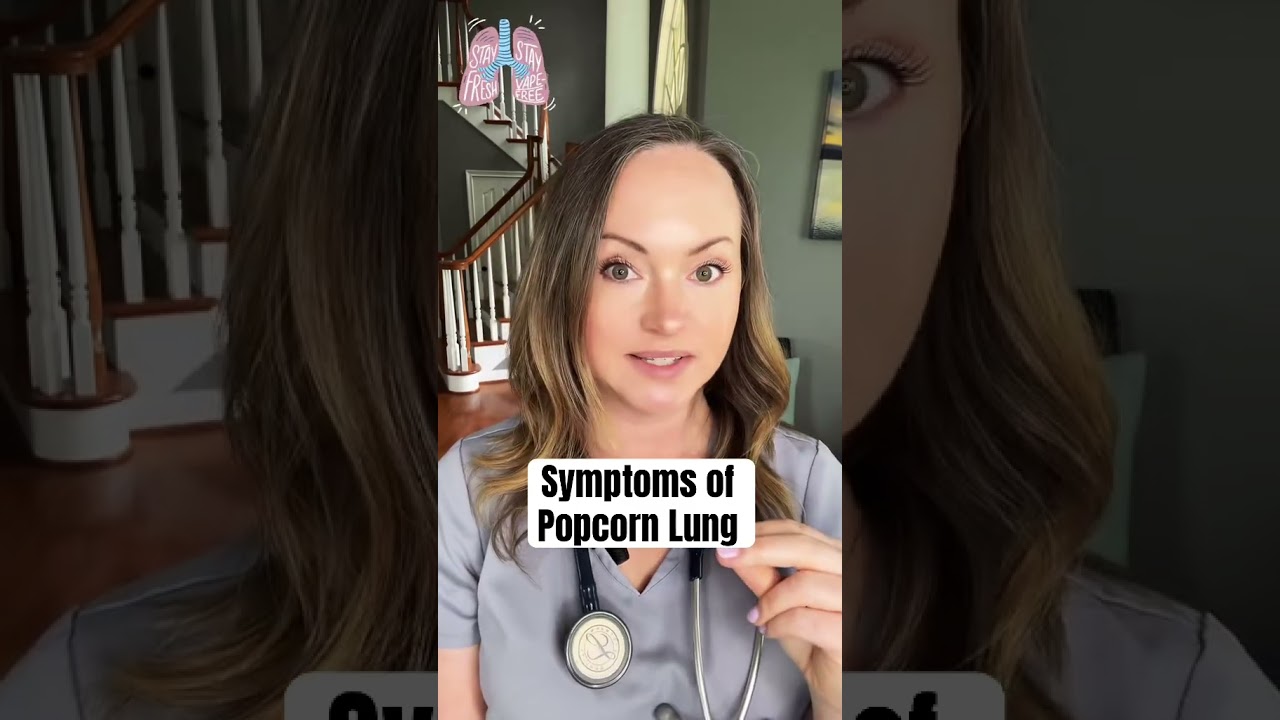 Symptoms of popcorn lung #breathing #vape #teens