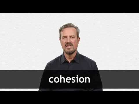 COHESION definition and meaning | Collins English Dictionary