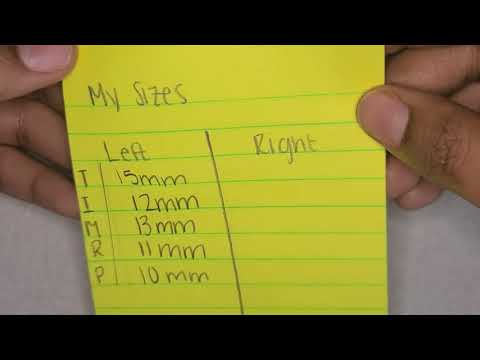 How to Find Your Press-On Nail Sizes | Using Ruler