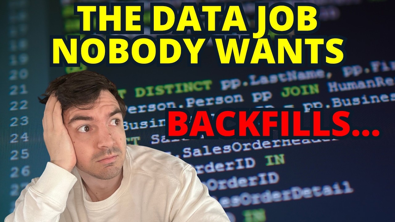 The Data Engineering Job No One Wants To Do - Backfilling
