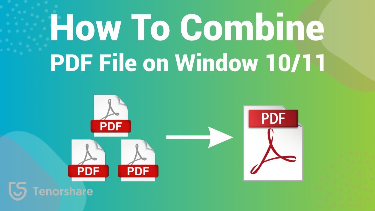 How to Combine PDF Files Windows 10/11 | Free & Offline & Online Ways Included ✅  Merge PDF
