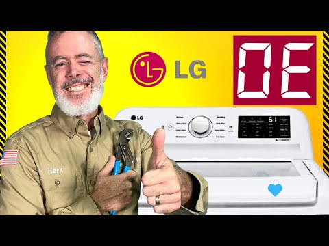 LG Top Load washer Pump Fix from Behind. Port St Lucie Appliance Repair.