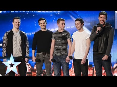 Collabro sing Stars from Les Mis茅rables | Britain's Got Talent 2014