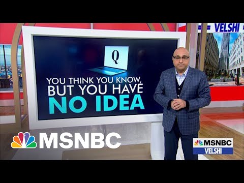 Velshi: Even “Q” Is Disavowing Some of QAnon’s Fringe Conspiracy Theories