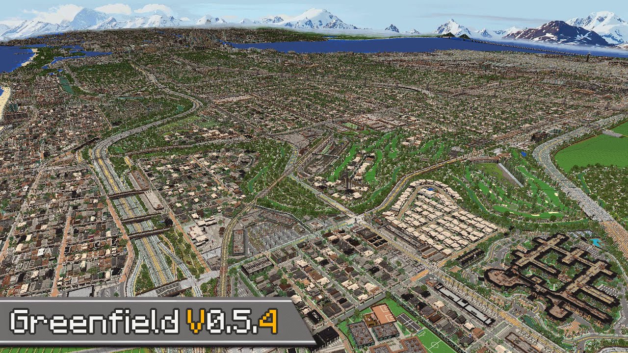 Welcome to Greenfield | Largest Minecraft City