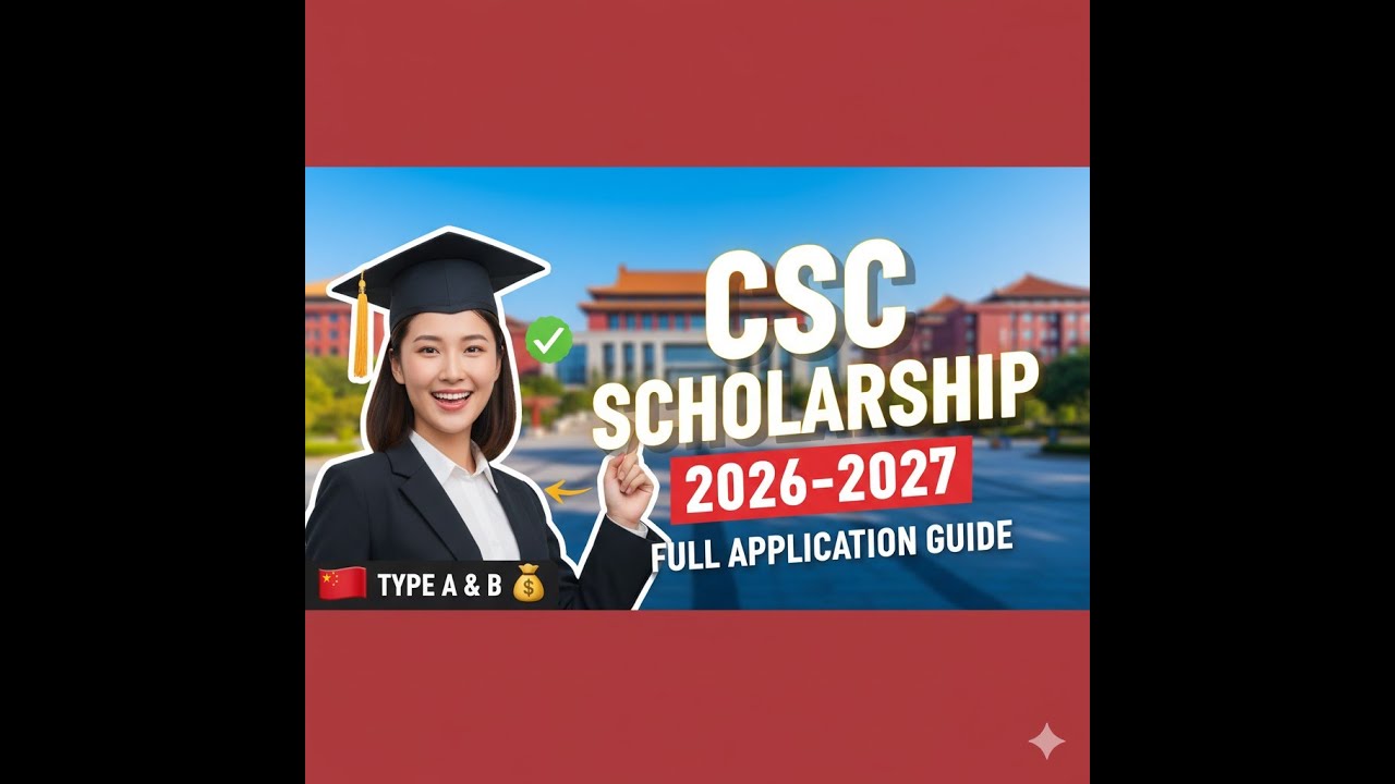 How to fill csc Application form 2026-2027