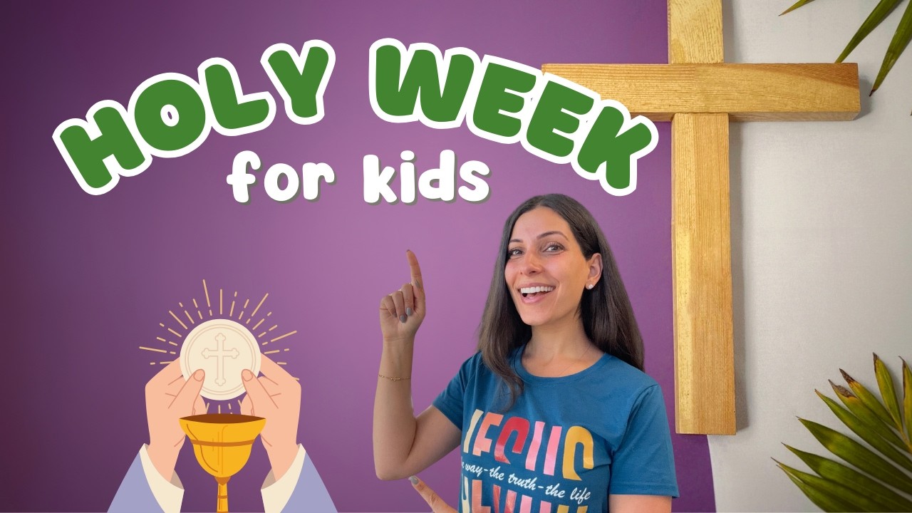 Holy Week for Kids | Palm Sunday to Easter Sunday | What is Holy Week?
