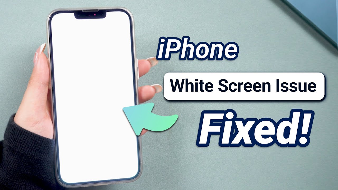 iPhone Stuck on White Screen issue?  - 4 Real & Easy FIX!! - 2026