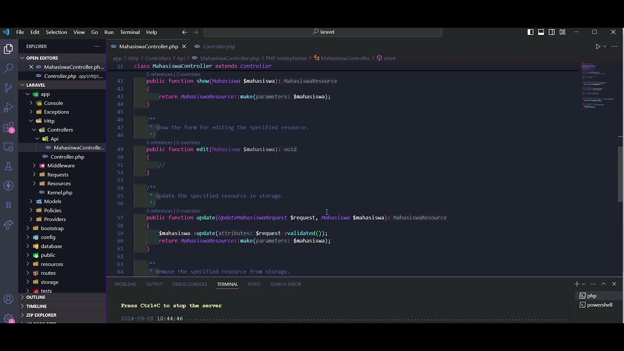 API CRUD LARAVEL 10 TUTORIAL