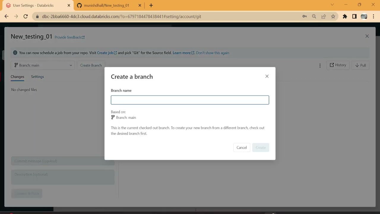 Lesson -3 - Databricks Integrations with GIT