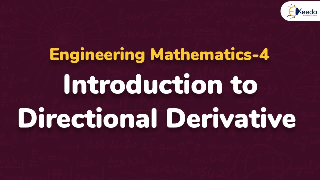 Directional Derivative - Problem 1 - Vector Differentiation - Engineering Mathematics 4