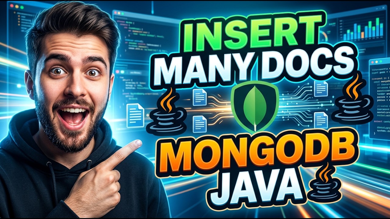 Java MongoDB Tutorial: Inserting Many Documents at Once