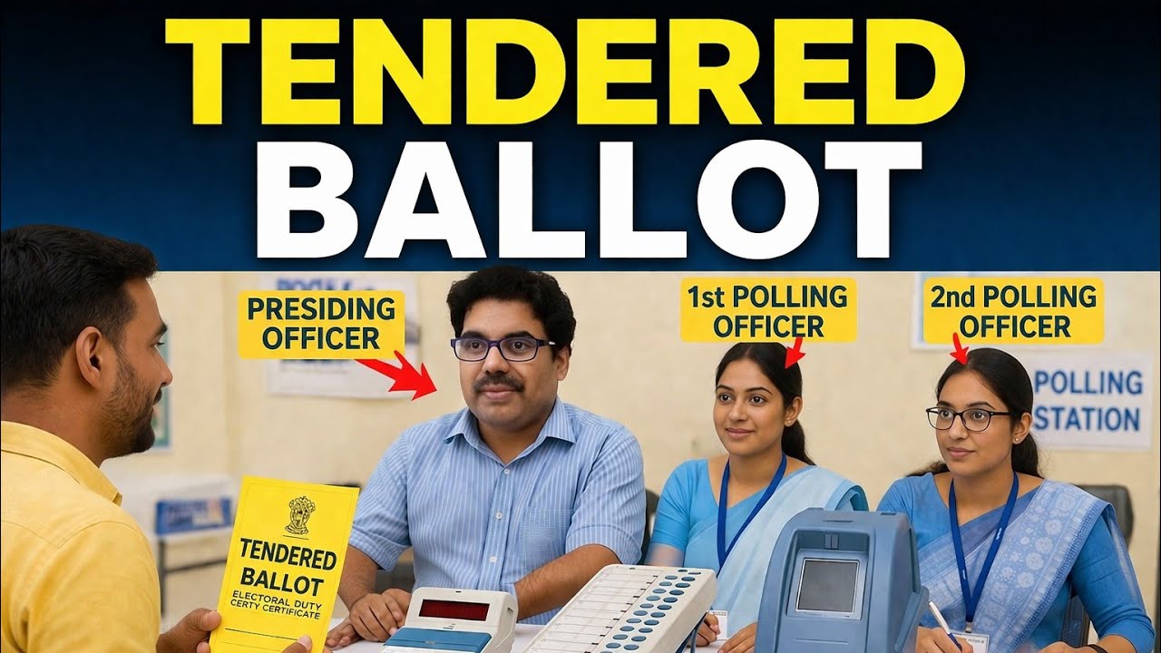 TENDERED VOTE | Tendered BALLOT | How to RECORD in Form 17B | Assembly Election 2026 |