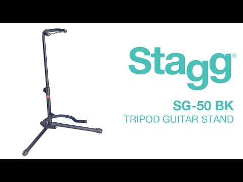 SG-50 BK Tripod Guitar Stand | Stagg Music