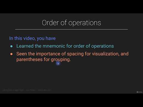 Order of operations - Master Math by Coding in Python