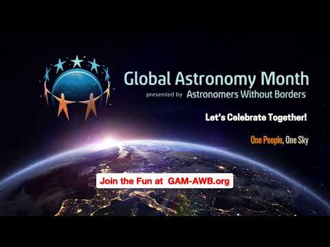 LIVE: Global Star Party Global Astronomy Month 2025