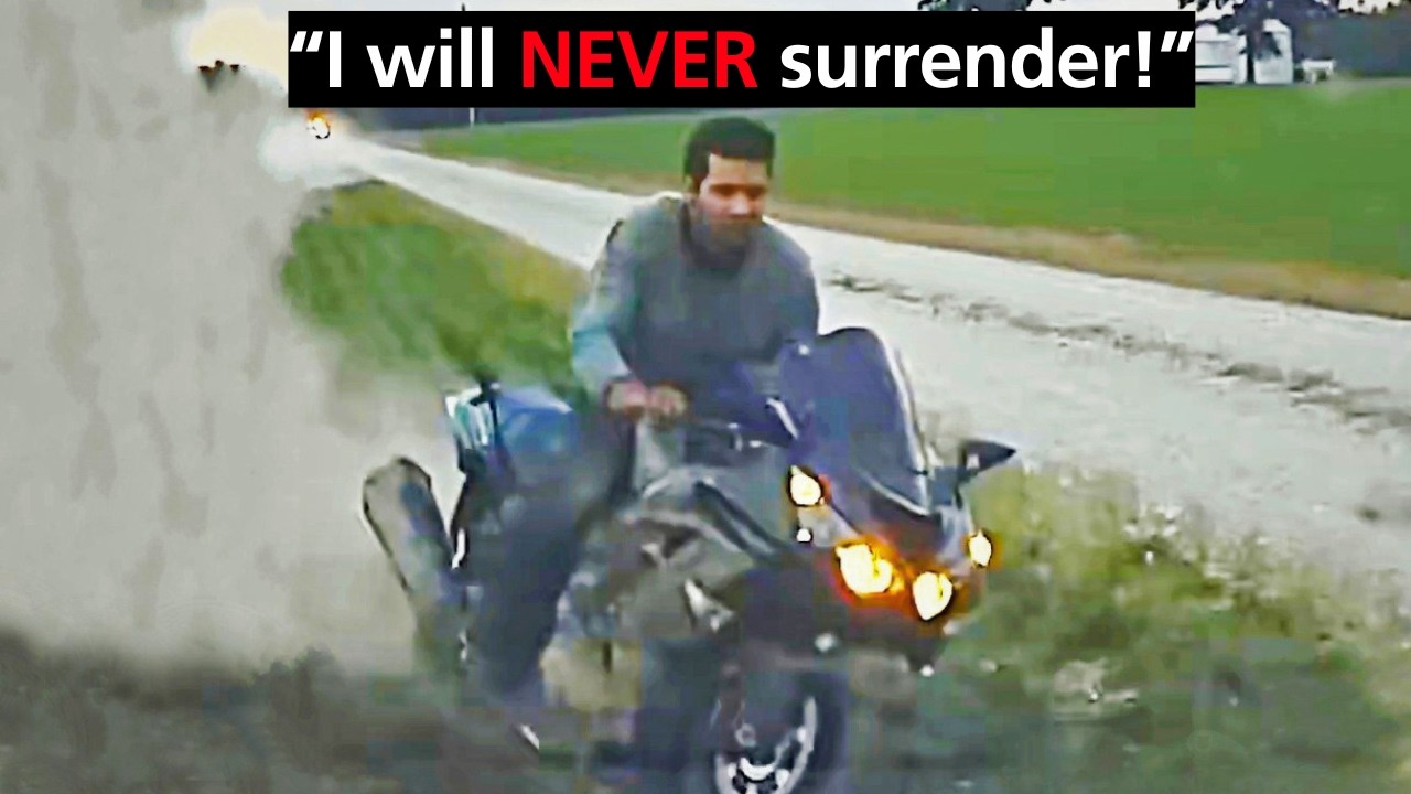 When Motorcycle Suspects REFUSE To Surrender!