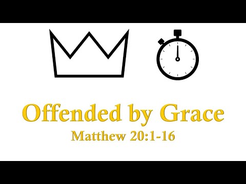 Offended by Grace (Matthew 20:1-16) – Benalla Presbyterian Church