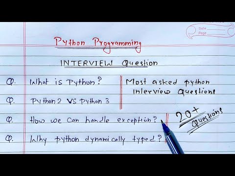 Learn Python Interview Questions | Learn Coding - Mind Luster