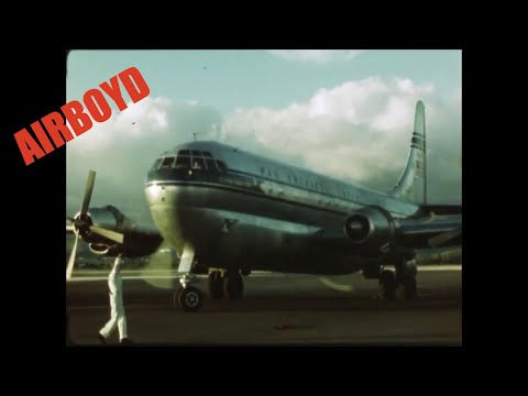 Honolulu Airport โข Vintage Home Movie (Ca. 1950's)