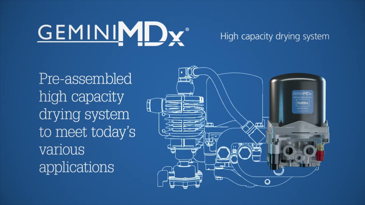 HALDEX – GeminiMDx® High-Capacity Manifold Dual Dryer