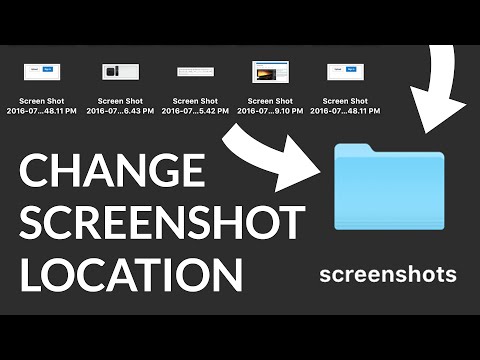 Mac: How to Change the Default Screenshot Location and Move All Screenshots