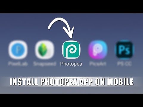 How to Install Photopea App on Mobile || Ali Raza Editxx