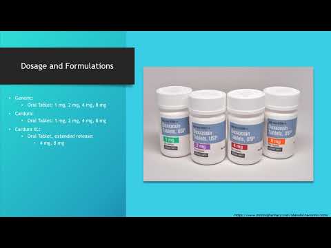 Doxazosin - Cardura