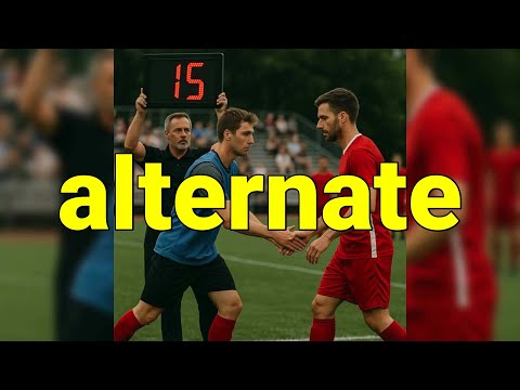 Alternate: Meaning, Pronunciation, Definition in American & British English - alternating alternater