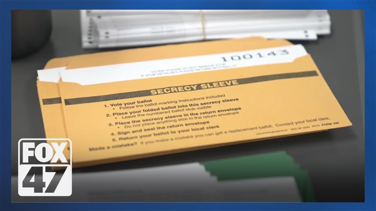 Absentee ballots being prepped to be mailed out to Lansing residents
