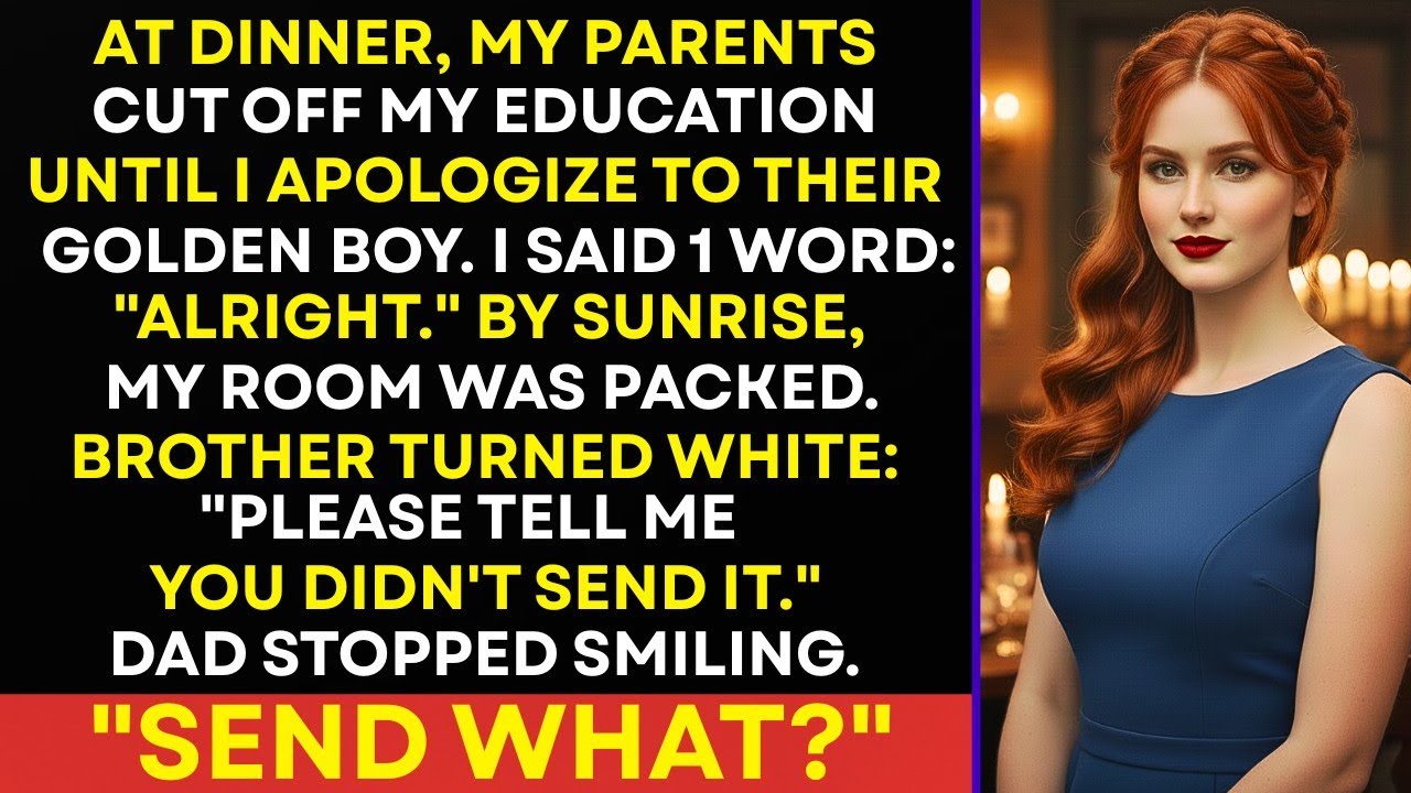 My Family Cut Off My Education To Protect Their Favorite — By Morning, I Was Gone And...