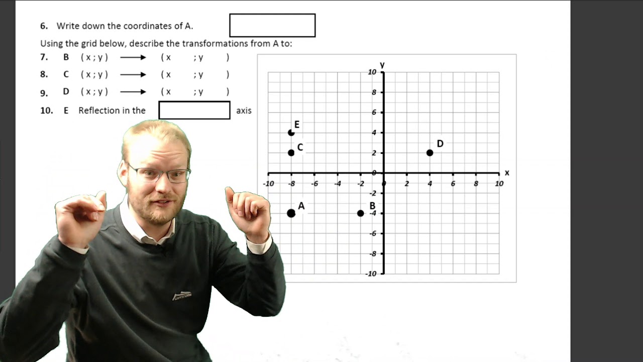 Grade 9 Maths BE 2020 Transformations