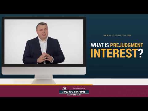 What Is Prejudgment Interest?