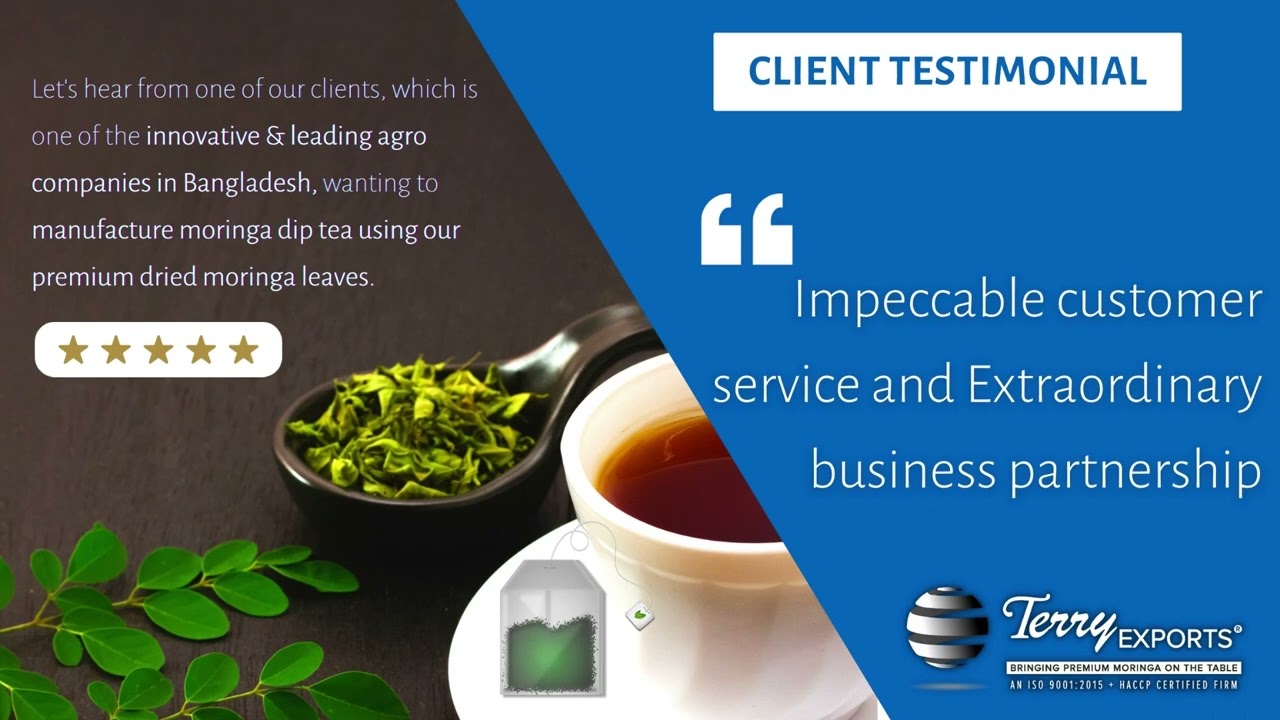 Moringa Exporters from India - Bulk/Wholesale Moringa Products