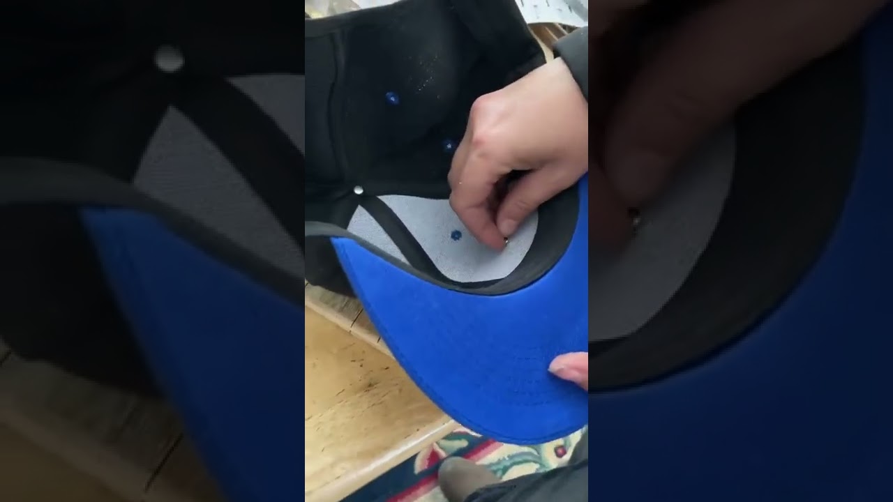 Making Riveted hats with laser engraved leather patches