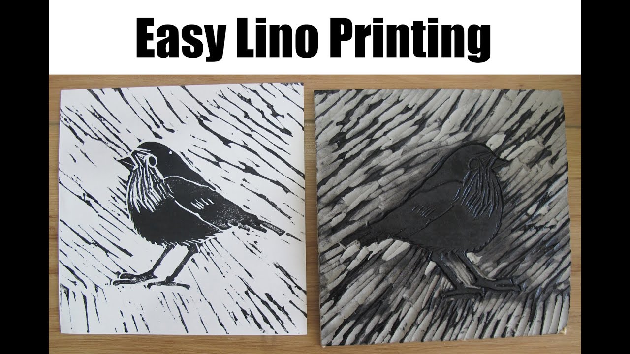 Easy Lino Printing Introduction
