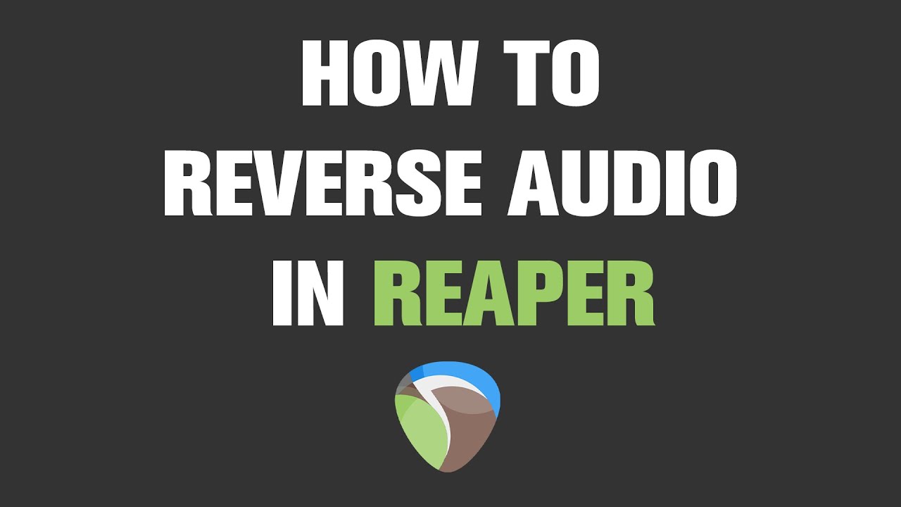 How to Reverse Audio in Reaper? | Quick Tutorial