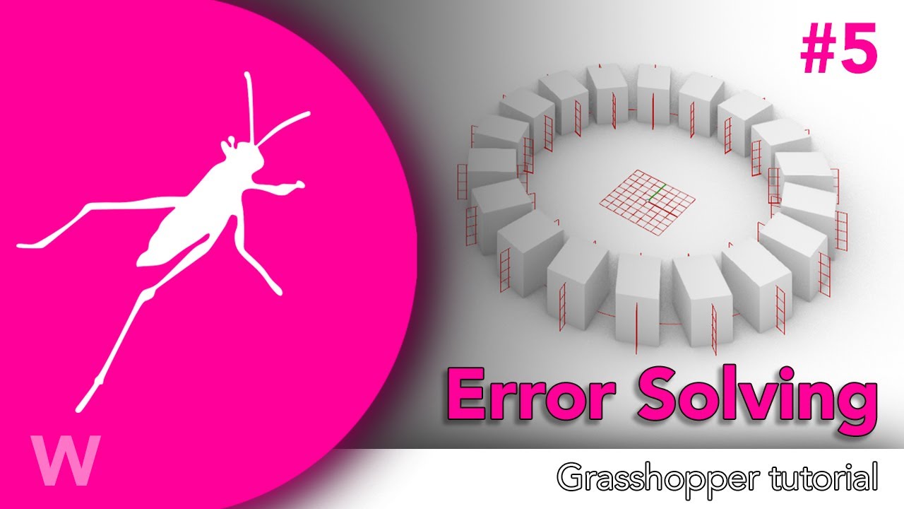 Fixing Common Errors in Grasshopper | Beginner Modeling Tutorial