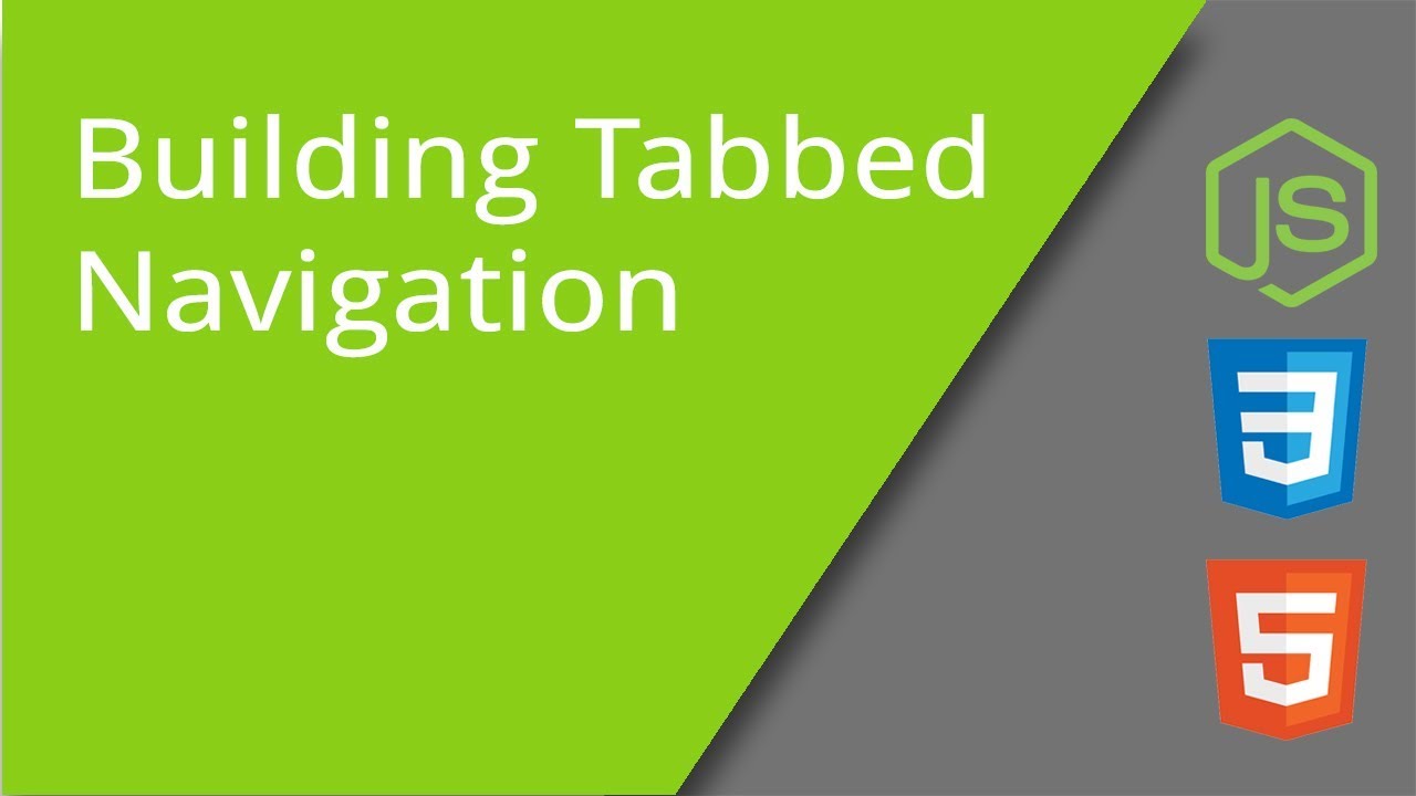 Building Tabbed Navigation with CSS and JavaScript