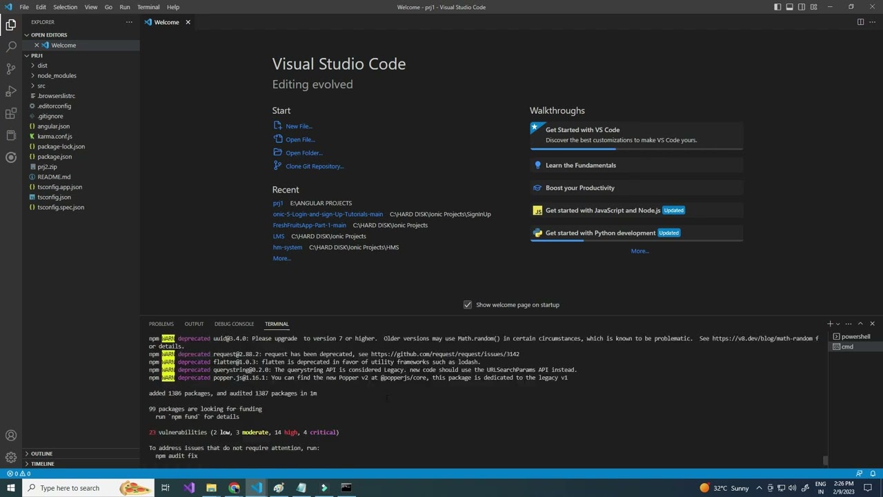 Error: Could not find the 'angular-devkit/build-angular:dev-server' builder's node package | Angular