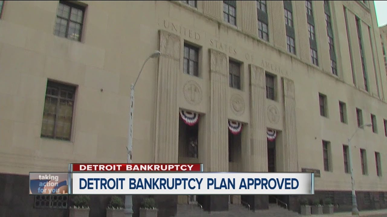 Detroit bankruptcy plan approved
