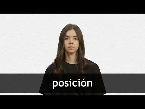 English Translation of “POSICIÓN” | Collins Spanish-English Dictionary