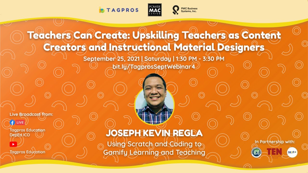 Using Scratch and Coding to Gamify Learning and Teaching (September 25, 2021)