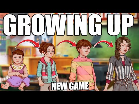 Live a whole life (and then play as your child!?) | "Growing Up" (Full Game Guide & Walkthrough)